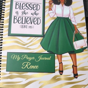 Prayer Journal, African American Journal, Bible Study, Black Woman ...
