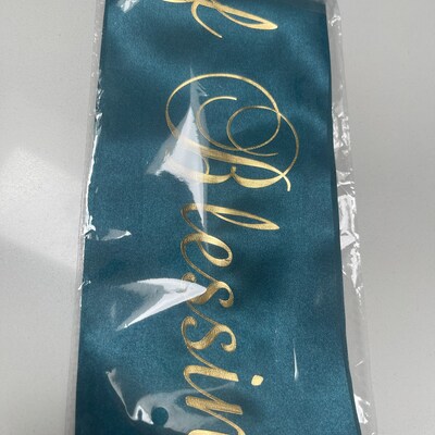Personalized Satin Sash Pageant Sash Personalized Sash Birthday Party ...