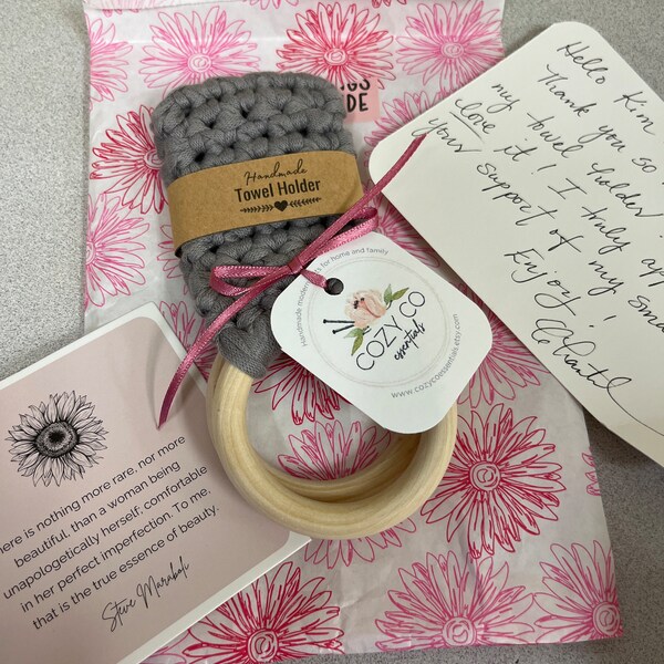 Mini Farmhouse Faux Christmas Tree Crochet Planter Sweater Cozy Winter ...