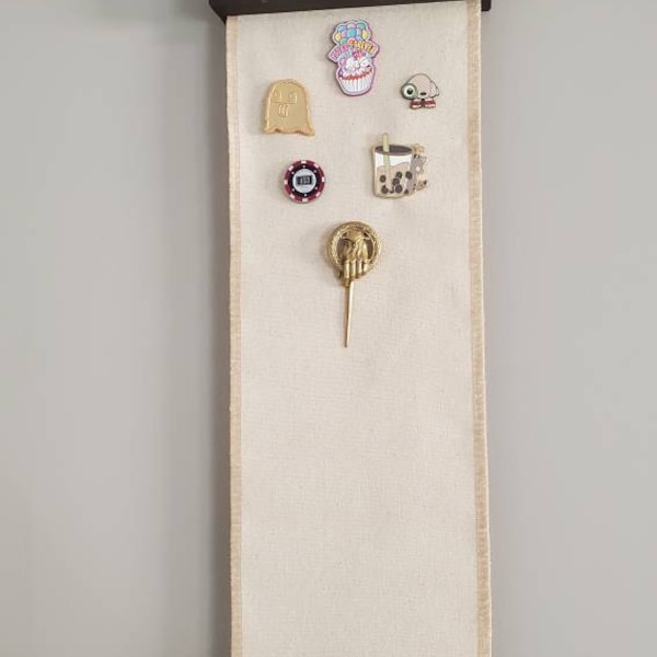 Mini Wall Hanging for Enamel Pin Display - Etsy