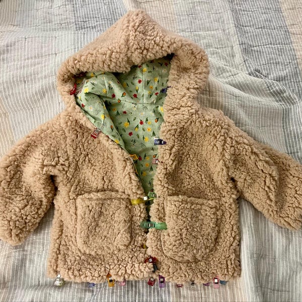 Baby Jacket Pattern Sewing, Toddler Dress Sewing Pattern, Hooded Coat ...