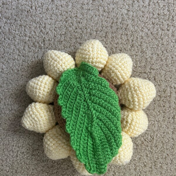 Crochet 3D Leaf Written PDF Pattern - Etsy