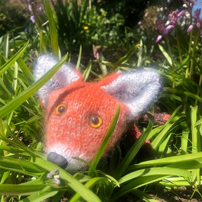 Fox Cub Knitting Pattern - Etsy