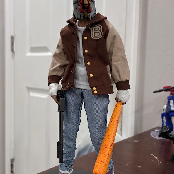 Hotline Miami Chibi Pin Set by Erick Scarecrow X Devolver Digital - Etsy