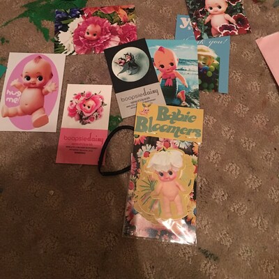 Kewpie Flower Stickers Cute Big Eye Dolly Baby Boopsiedaisy Sticky Poos ...