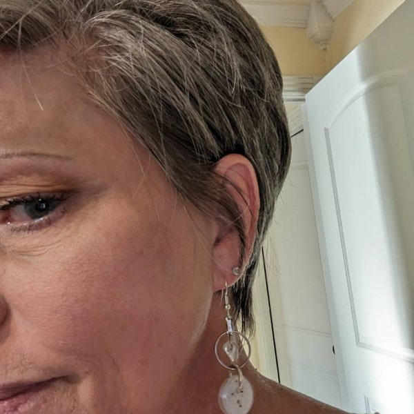 Double Paw Print Art on 8x8 Canvas, Paw Print Boho Signs, Dog Mama ...