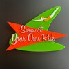 Mid Century Modern "atomic Boomerang" Sign : Retro Palm Springs Decor ...