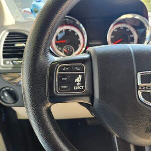 Eject Button Decal, Car Decal, Eject Passenger Button, Blank Button ...