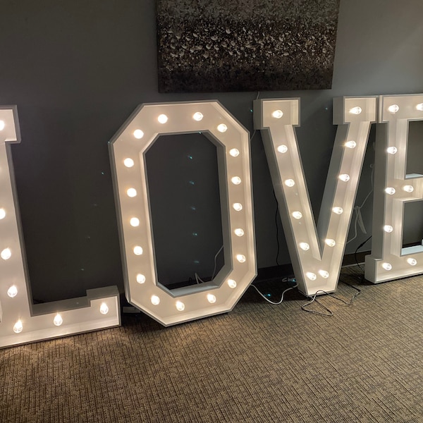 3ft Build Marquee Letters (A-Z & 0-9) DIY Wood Working Plans Digital ...