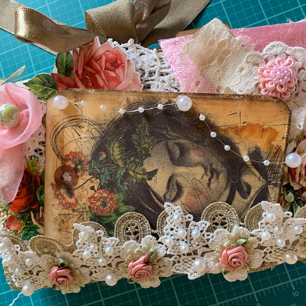 Artisan Wild Woman Handmade Paper Print. - Etsy