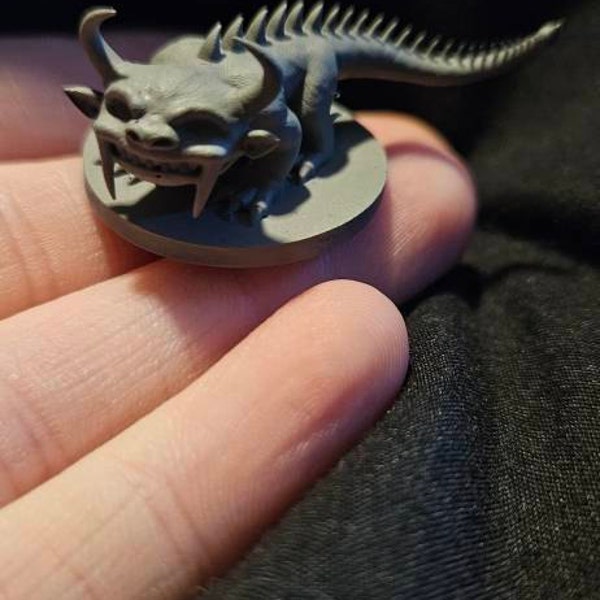 Hodag | 3D Printed 28mm Tabletop Miniature for Dungeons and Dragons or ...
