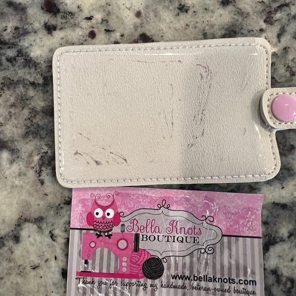 Boho Rainbow Badge Holder, Personalized ID Badge Holder, Card Case ...