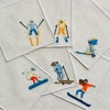 Winter Ski Sport Machine Embroidery Design, Snowboard Mountain Skiing ...