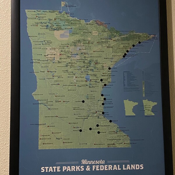 Texas State Wall Map // Decorative Poster - Etsy