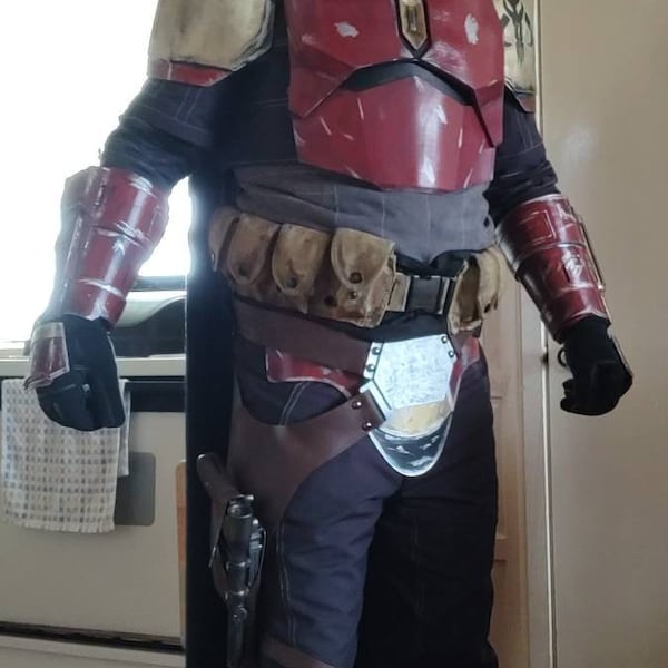 Mandalorian Beskar Chest Armor, Custom Sized, Manufactured & Shipped ...