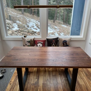 Square Steel Dining Table Legs 28x28 set of 2. - Etsy