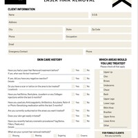 Editable Skin Analysis Form Template for Estheticians, Printable Skin ...