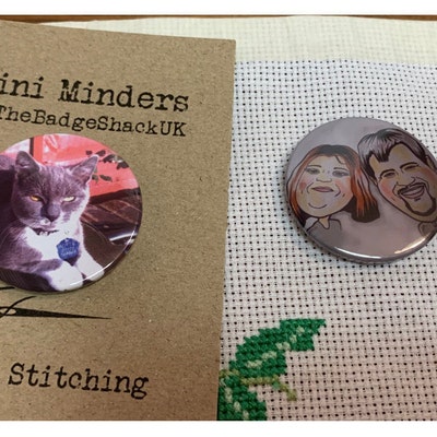 Personalised Needle Minder, Custom Needle Minder,needle Keeper, Bespoke ...