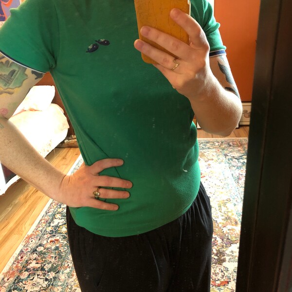 Vintage 80s Geiger Vest Boiled Wool Jade Geiger - Etsy