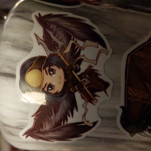 Karlach Fury of Avernus Sticker Inspired by Magic the - Etsy
