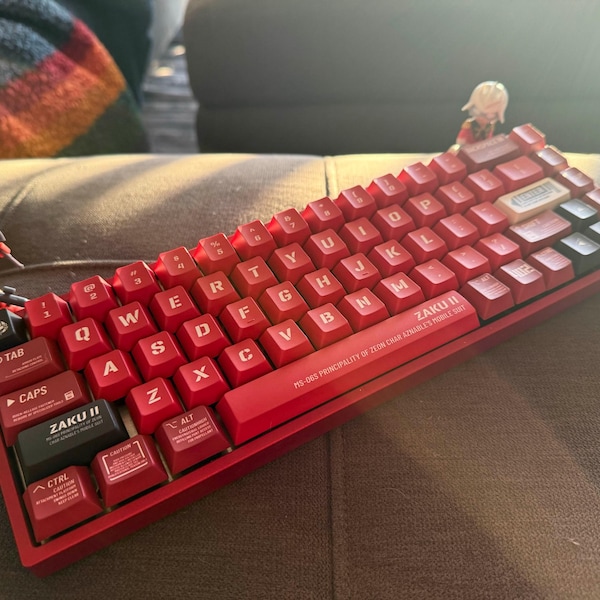 Zaku Tsu Keycap Set, Color Options, Cherry Profile - Etsy