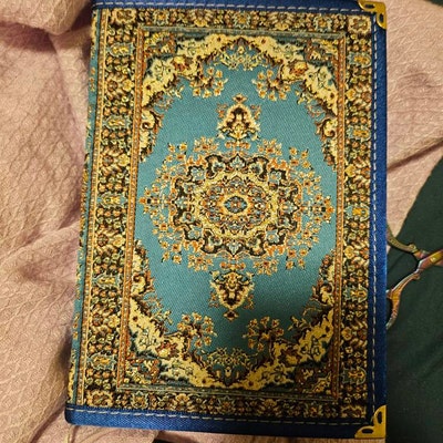 Handmade Notebookfabric Notebookwoven Dairy Notebooknotepad for ...