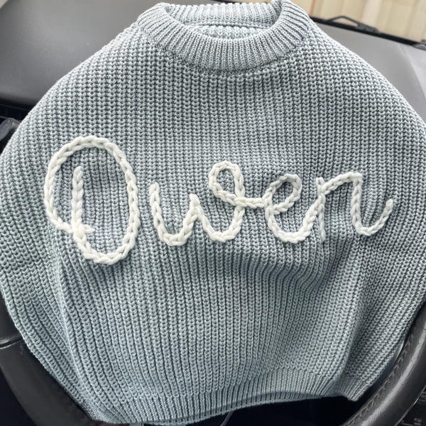 Personalized Kids Jumper, Kids Sweater, Kids Sweatshirt, Baby Jumper ...