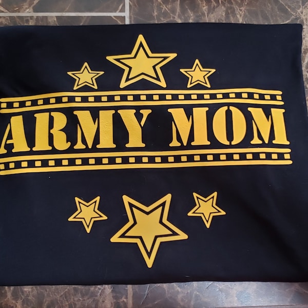 Army Mom SVG, Patriotic Svg. Make an Army Mom Shirt and More Mom Gifts ...