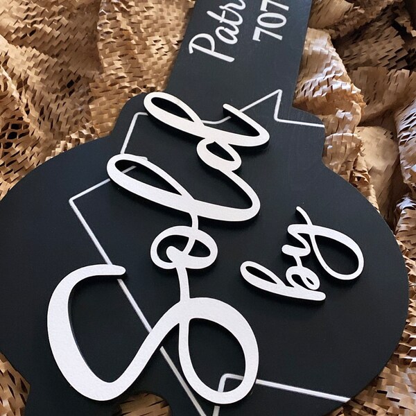 Sold Key Sign With House Outline, 3D Realtor Closing Sign, Closing Prop ...