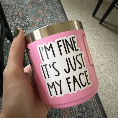 This is Probably Not Water Sticker Sarcasm Sticker Funny - Etsy