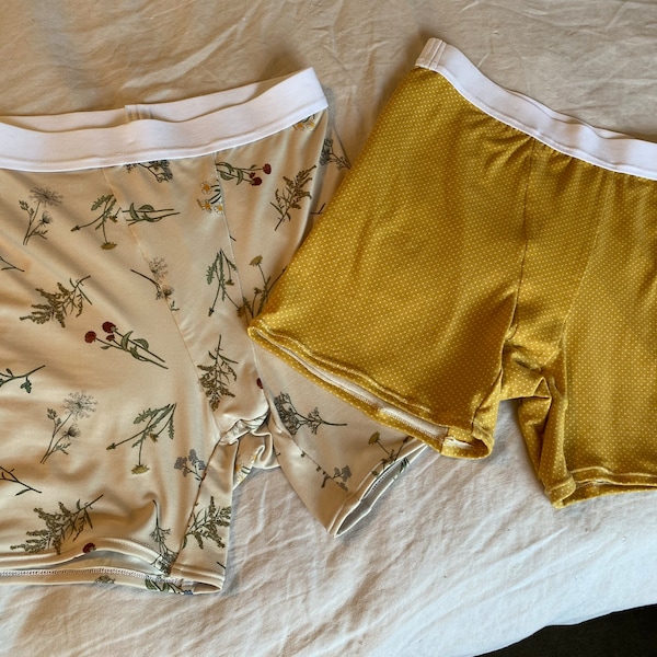 Boyfriend Boxer Shorts for Women Digital Patterns - Etsy