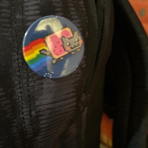 Nyan Cat 1 1/2" Pinback Buttons (custom Made) - Etsy