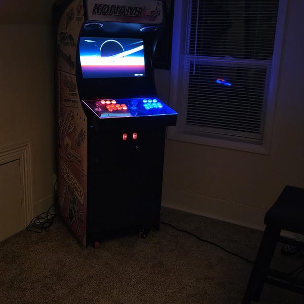 Full Size Arcade 3D Printed Coin Door With LED Credit Buttons - Etsy