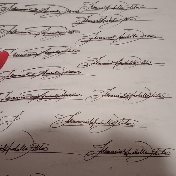 Custom Signature Design | Real Handwritten Styles | Best Gift for Your ...