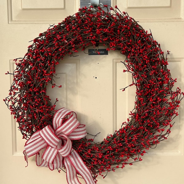 Porch Decor, Spring and Summer Berry Ladder, Country Decor, Farmhouse ...