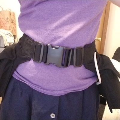Utility Belt With REMOVABLE Leg Strap on the Thigh, and Belt Buckle ...