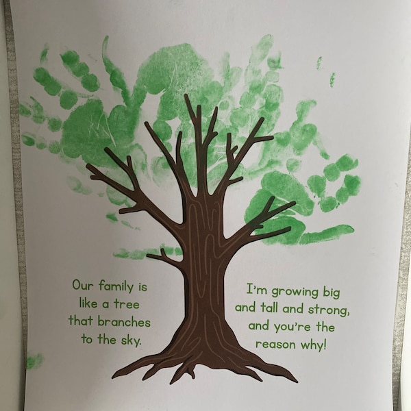 Mother's Day Flower Printable | Kids' Handprint Keepsake | Teacher and ...