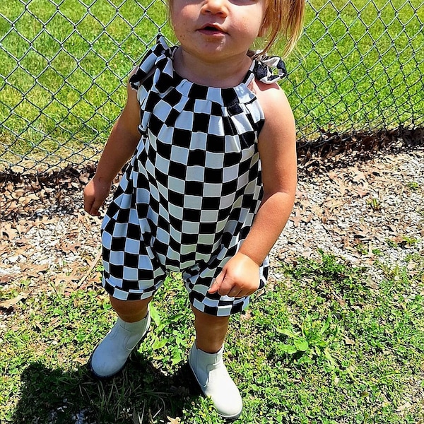Baby Girl, Christmas Jumpsuit Romper, Ready to Ship, Holiday Outfit ...