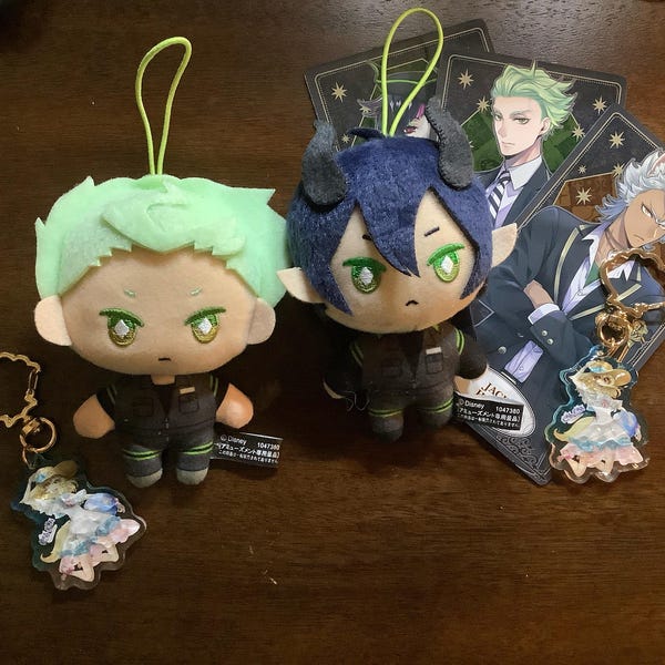 Twisted Wonderland Nui Large Mascot Plushies Blind Box / Riddle Ace ...