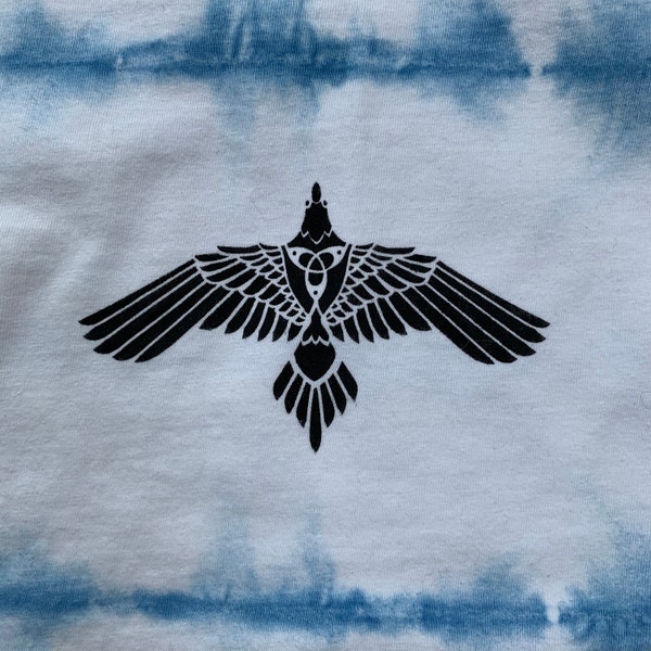 Tribal Raven Stencil - Tribal Stencil, Raven Tribal Stencil, Raven ...