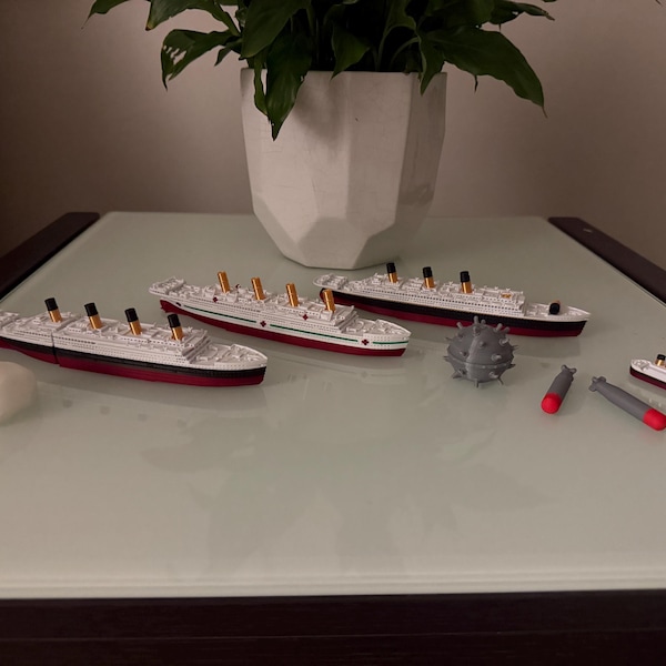 Floating Titanic Toys, Titanic Bath Toy, Titanic Toy for Kids ...