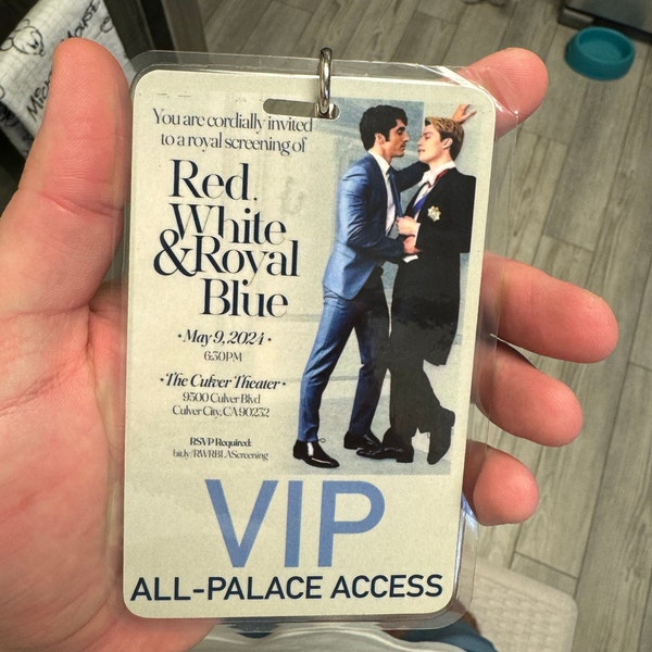 CUSTOM VIP Lanyards Broadway Playbill Concert Concerts Souvenir Fake ...