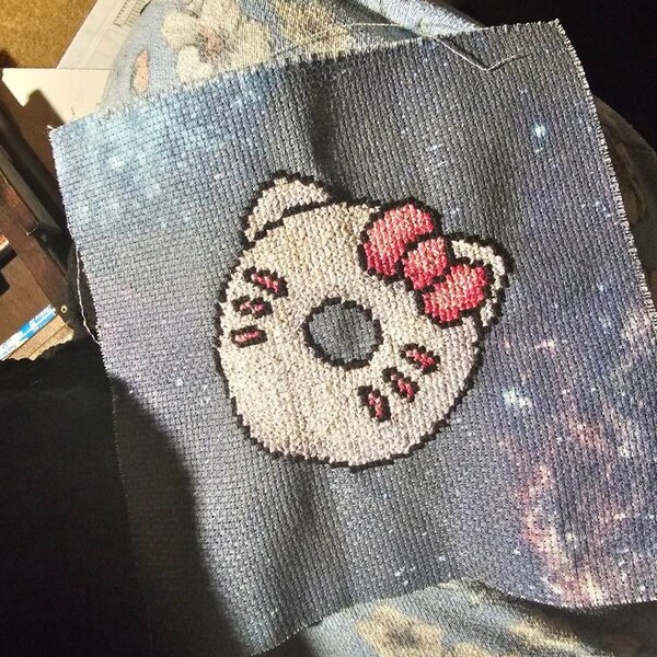 Wednesday Bookmark Cross Stitch Pattern | Cross Stitch Bookmarks ...