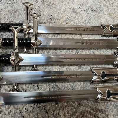 Monogram Sword Custom Sword Personalized Sword Engraved - Etsy