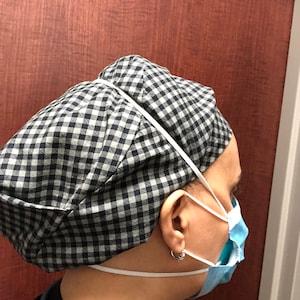 Satin Lined European Red Polka Dot Surgical Scrub Hat - Etsy