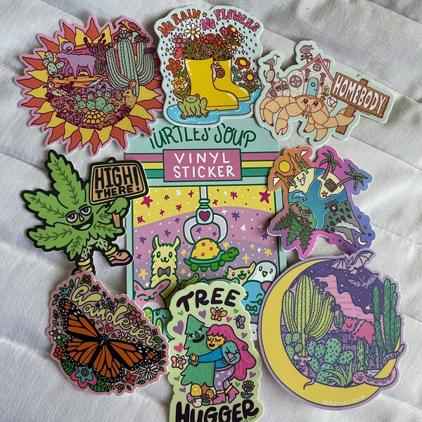 Planet Sticker, Colorful Sticker, Biome, Earth, Diversity, Ecosystems ...