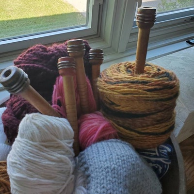 2 Green Peely Chippy Wood Spindle Post, Spindle Post Farmhouse Shabby ...