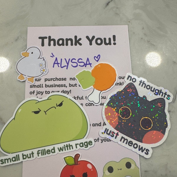 I Have the Big Sad Frog Die Cut Sticker | Bujo | Cute Stationery ...