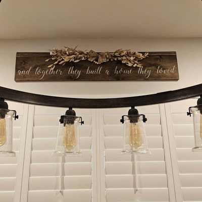 Vertical Farmhouse Sign / Huge Farmhouse Sign / Modern Farmhouse Sign ...