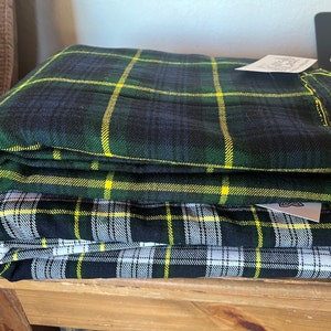 Official OUTLANDER Throw Poly/viscose Tartan Woven in | Etsy